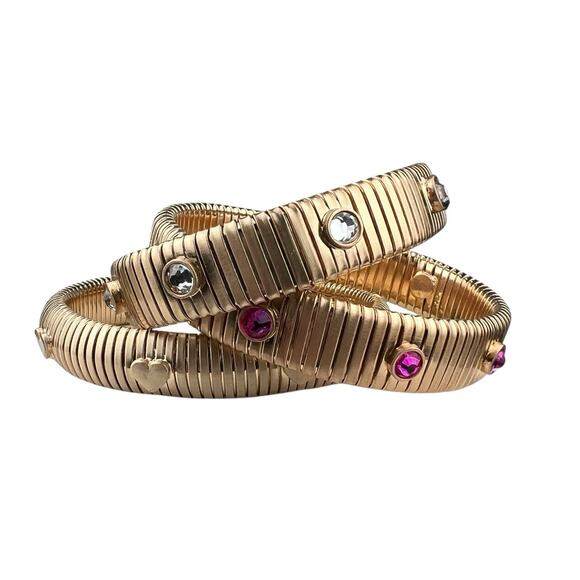 Canvas Style | Jewelry | Canvas Style Lof Of 3 Stretch Bracelets Stack ...